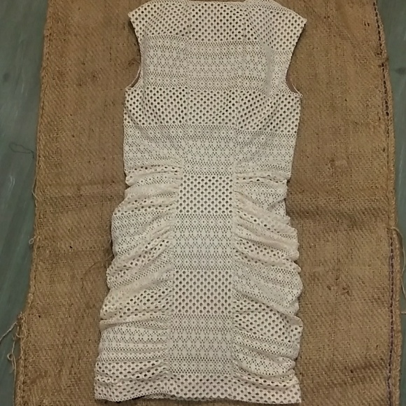 BCBGMaxAzria | Dresses | Bcbgmaxzaria Renne Ivory Size Xs Rn8734 Sheath ...